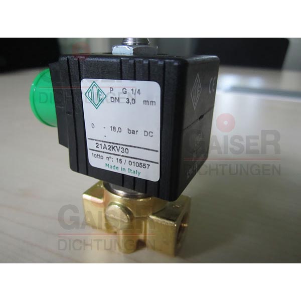 ODE 2/2 -Wegeventil DN 3,0 | Messingventile | Ventile für Druckboiler ...